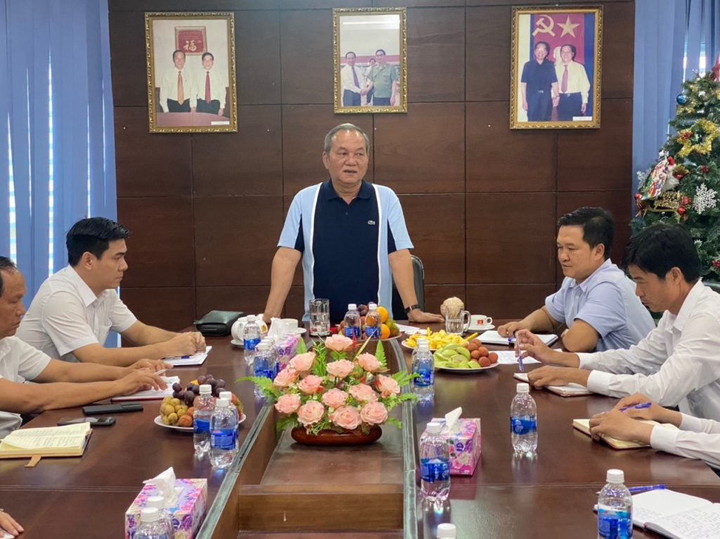 WELCOME THE PRESIDENT OF PHU CUONG GROUP TO VISIT AND WORK - Phu Cuong Seafood